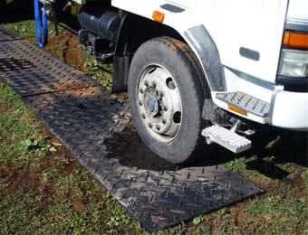 The "small mechanism" on the ground protection mats opens a new ...